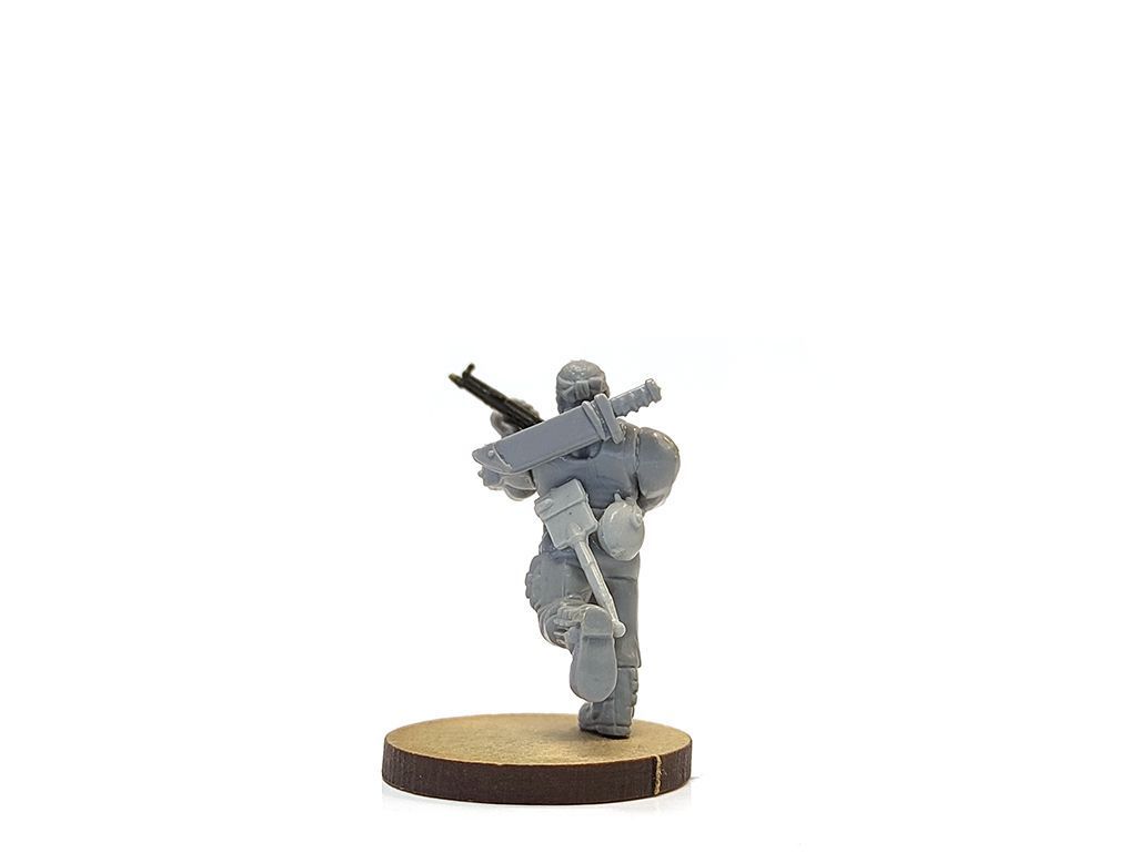 Catachan Jungle Fighter with Custom Rifle, мініатюра Warhammer 40.000 ...