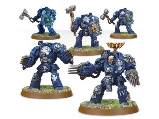 Space Marine Terminator Close Combat Squad, 5 мініатюр Warhammer 40k ...