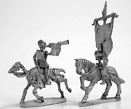 Mirliton Miniatures - Миниатюра 25-28 mm Fantasy - Skeleton Cavalry ...