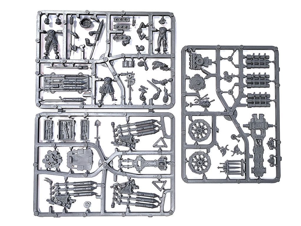 Helblaster Volley Gun / Helstorm Rocket Battery, артилерія Warhammer ...