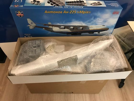 1/72 Антонов Ан-225 "Мрія" великий транспортний літак, серія Limited ...
