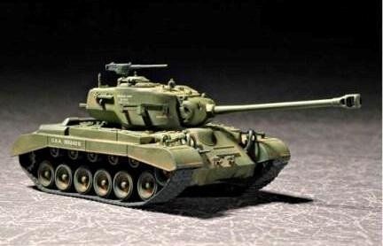 1/72 M26 (T26E2) Pershing американский тяжелый танк (Trumpeter 07299 ...