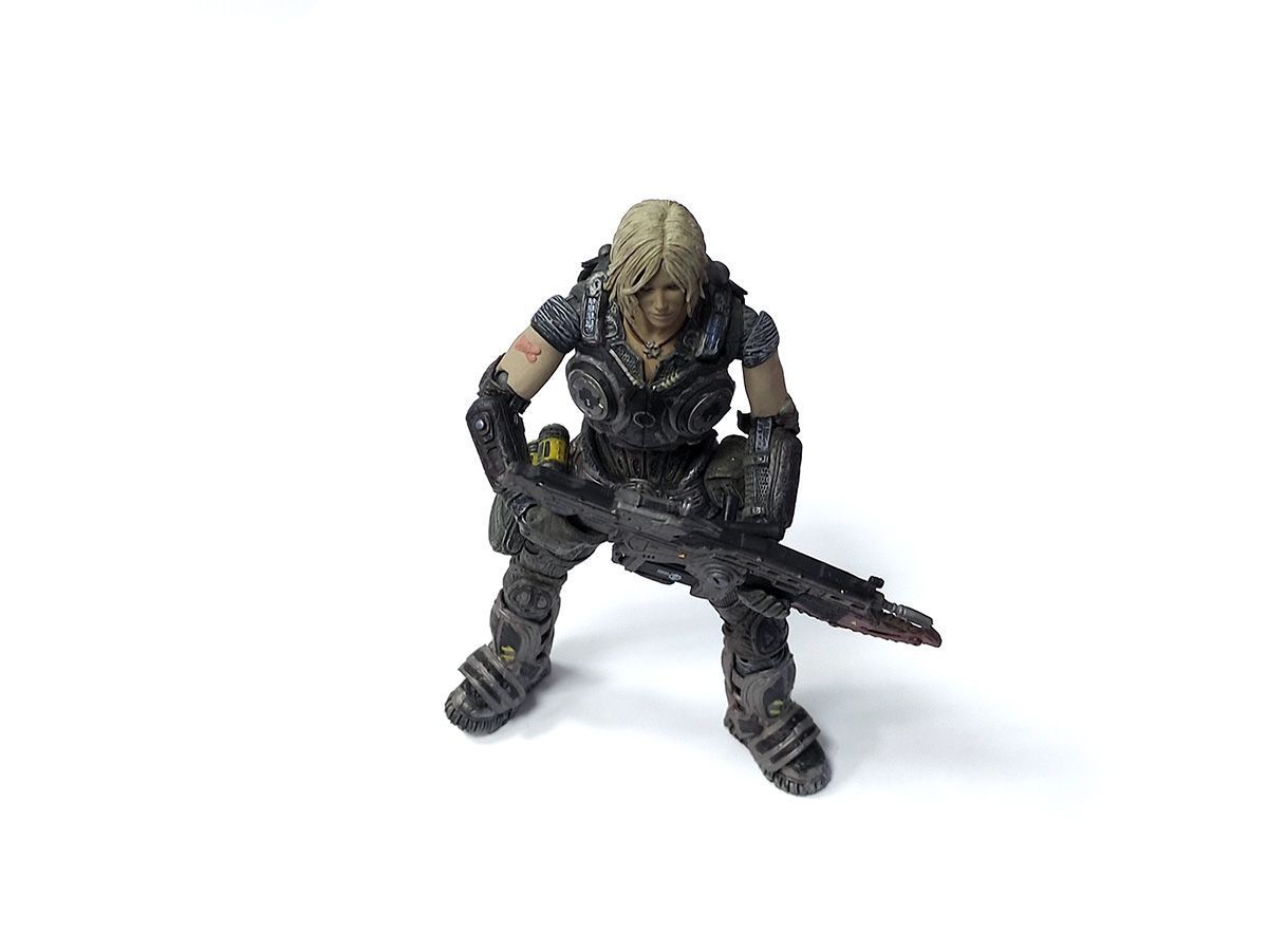 Anya Stroud, Gears Of War 3 Action Figure, NECA 7", экшн-фигура