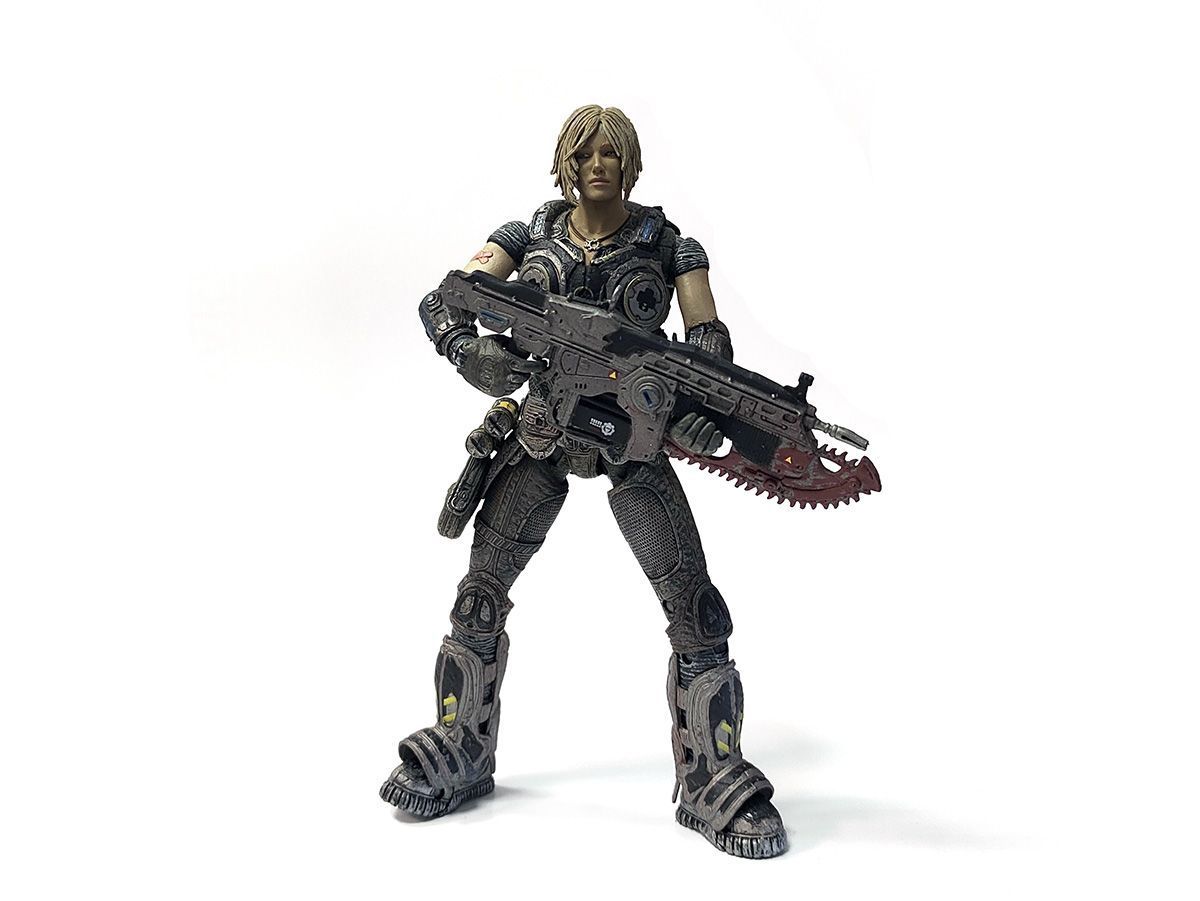 Anya Stroud, Gears Of War 3 Action Figure, NECA 7", экшн-фигура