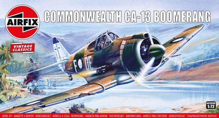 1/72 Commonwealth CA-13 Boomerang австралийский истребитель, серия ...
