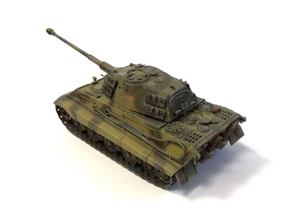 1/72 Німецький танк Pz.Kpfw.VI King Tiger #314, готова модель ...