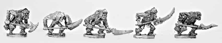 Mirliton Miniatures - Миниатюра 25-28 mm Fantasy - Orcs with Two Hand ...