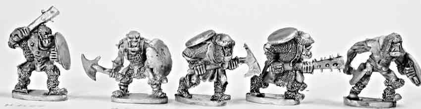 Mirliton Miniatures - Миниатюра 25-28 mm Fantasy - Orcs with Hand ...