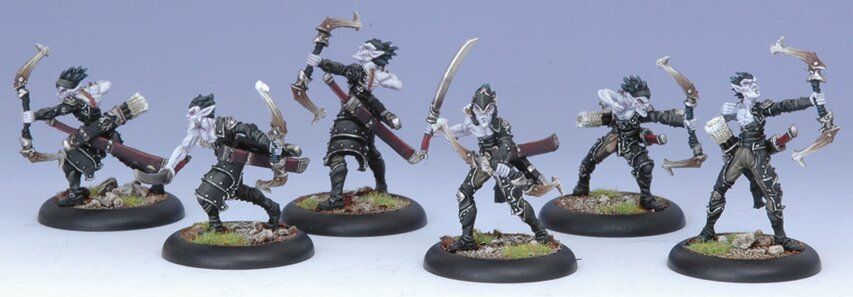 Hordes Legion of Everblight Blighted Archers (Unit Box: 1 Vassal, 5 ...