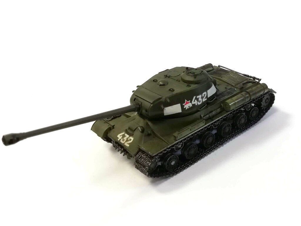 1/72 Советский танк ИС-2 #432, готовая модель (авторская работа)