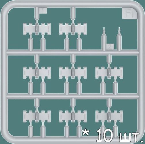 MiniArt 35216 T-34 Wafer-Type Halved Workable Track Links Set 1/35 ...
