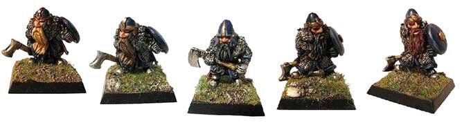 Mirliton Miniatures - Миниатюра 25-28 mm Fantasy - Dwarves with axe ...