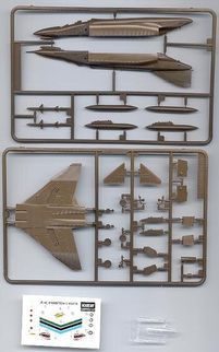 Academy 12605 McDonnel-Douglas F-4E Phantom II 1/144 сборная масштабная ...
