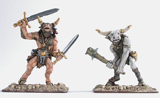 Mirliton Miniatures - Миниатюра 25-28 mm Fantasy - Minotaurs of Chaos 2 ...