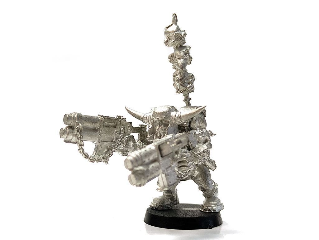 Ork Warboss, миниатюра Warhammer 40000 (Games Workshop), металлическая ...