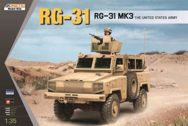 1/35 RG-31 Mk.3 Nyala американський бронеавтомобіль (Kinetic Model ...