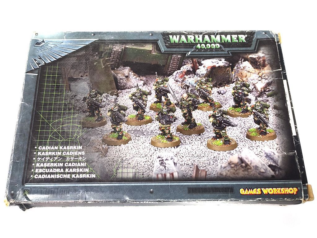Cadian Kasrkin, 10 миниатюр Warhammer 40k (Games Workshop 99110105165 ...